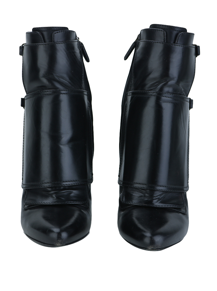 Bota Givenchy Couro Preto - BIW426 Original | Etiqueta Única