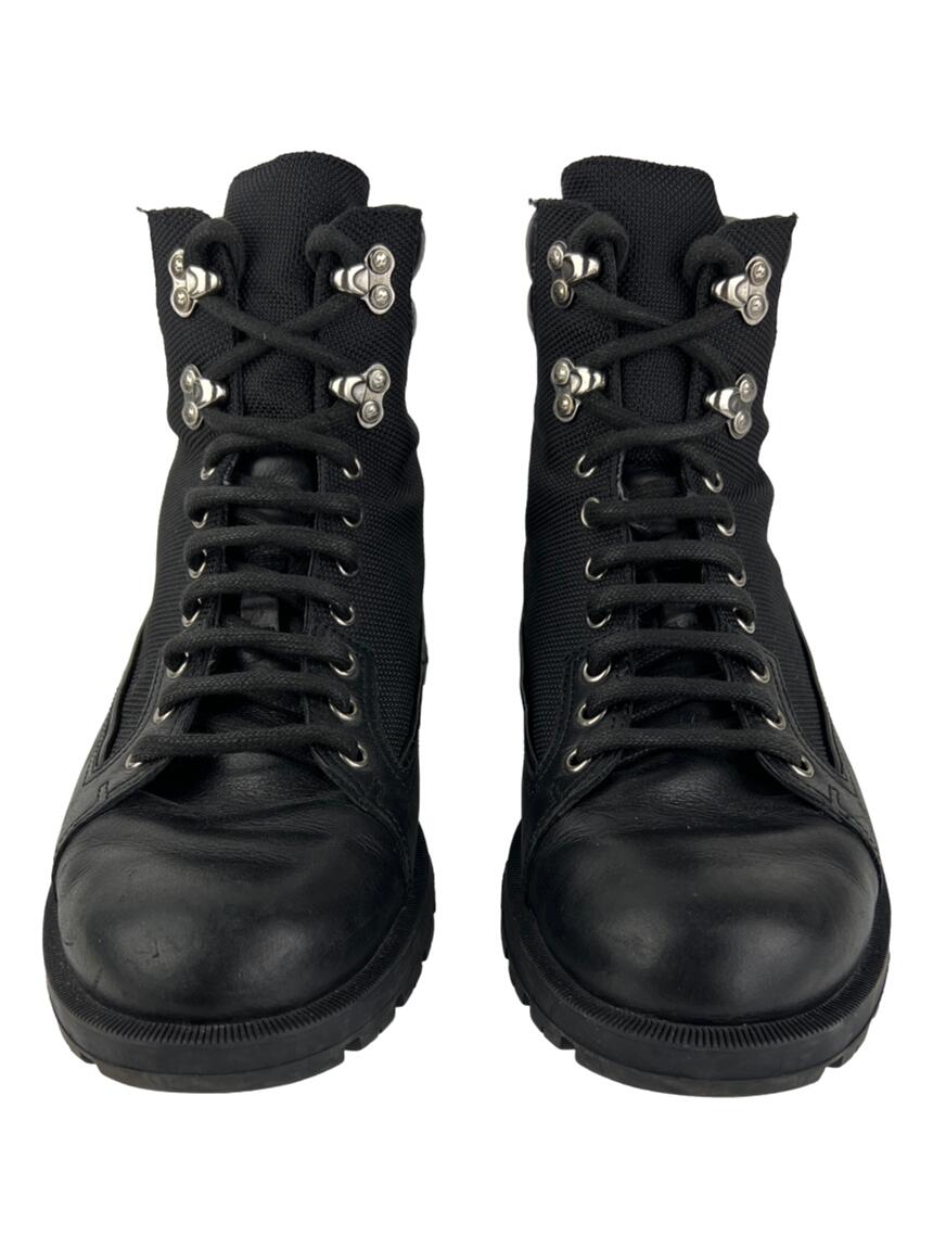 Bota Gucci Guccissima Lace Up Preta - DHR50 Original | Etiqueta Única