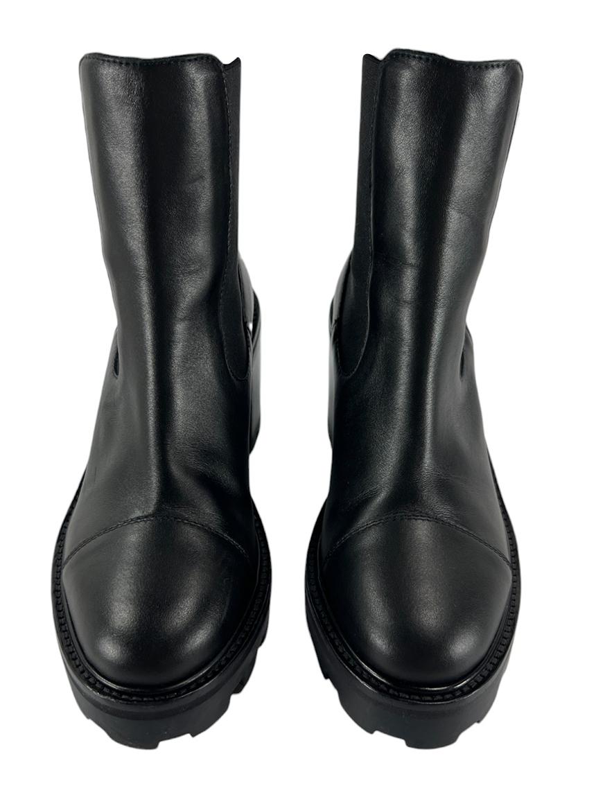 Bota Jimmy Choo Choo Chelsea Preta - CNCN23 Original | Etiqueta Única