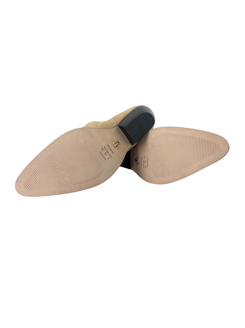 Bota Paula Torres by Nati Vozza Camurça Bege Original - CENJ3 ...