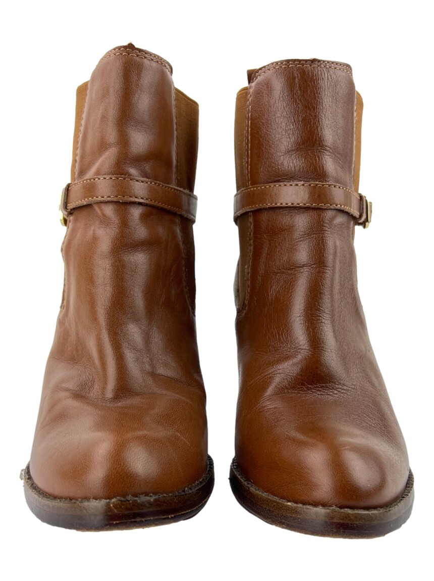 Bota Schutz Fivela Marrom - QYG255 Original | Etiqueta Única