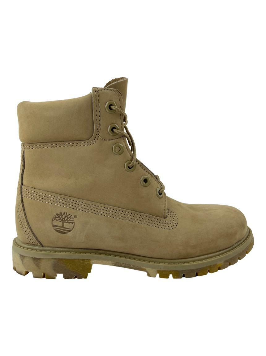 Bota Timberland Couro Bege - KRS164 Original | Etiqueta Única