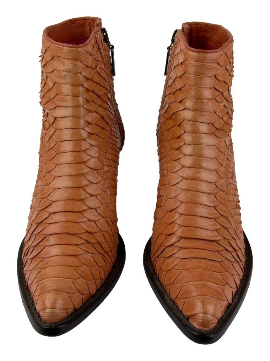 Bota Zeferino Python Coral - AFCM1 Original | Etiqueta Única