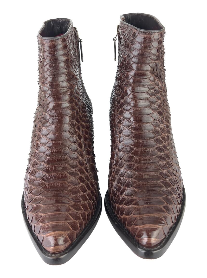Bota Zeferino Python Marrom - CIUU127 Original | Etiqueta Única