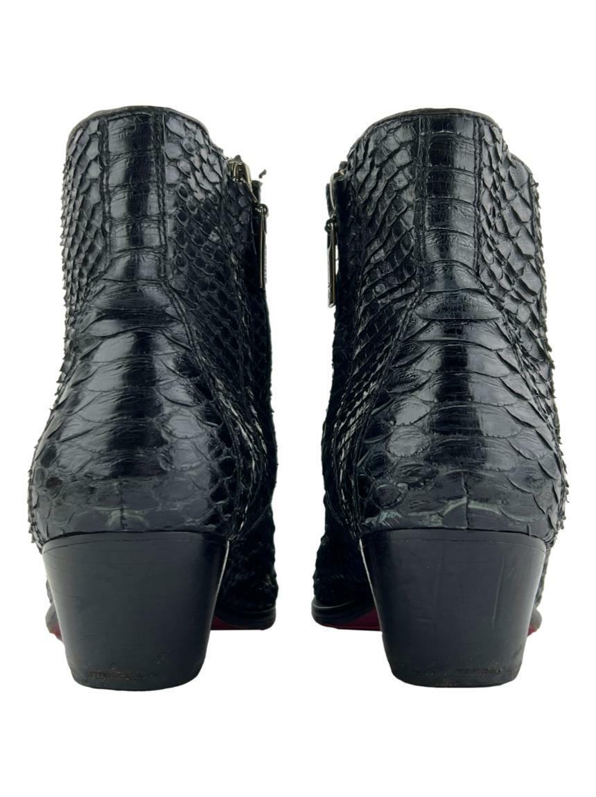 Bota Zeferino Python Preta - QFF81 Original | Etiqueta Única