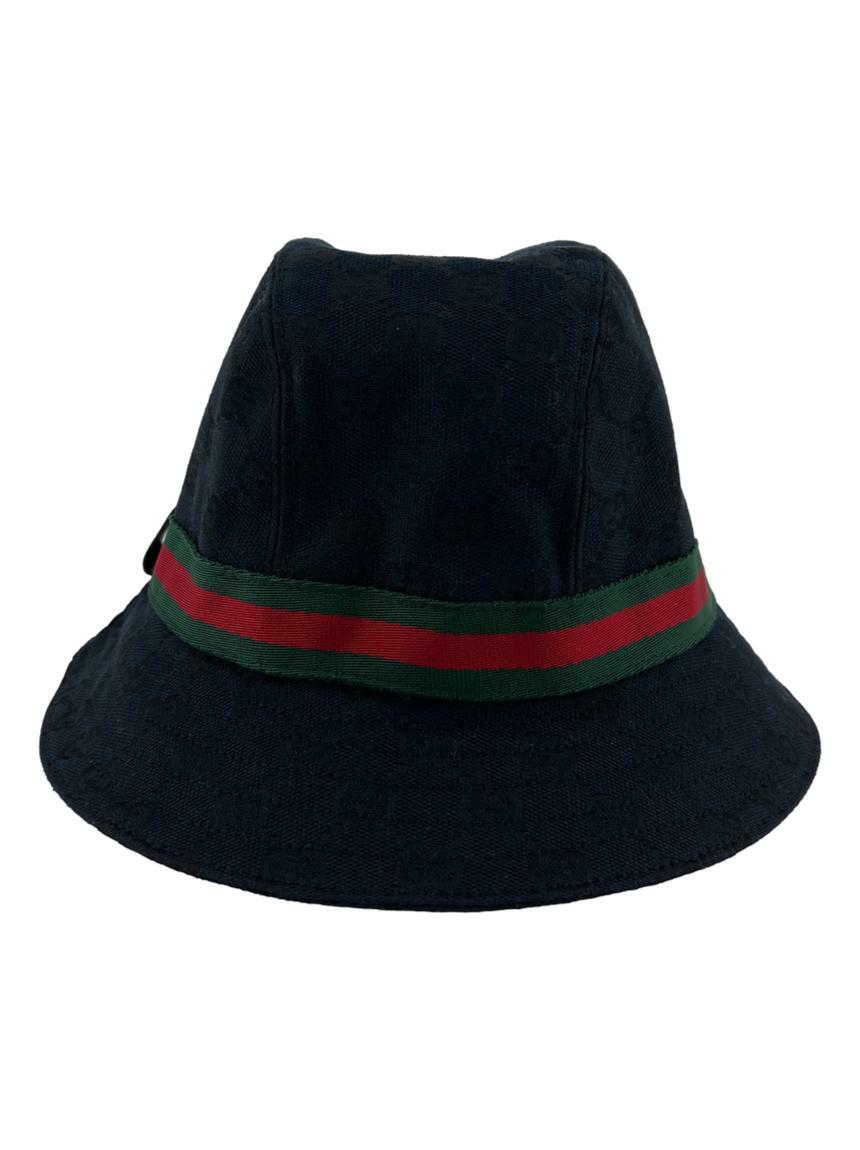 Bucket Gucci Canvas Monogram Azul Marinho - HSR1262 Original | Etiqueta ...