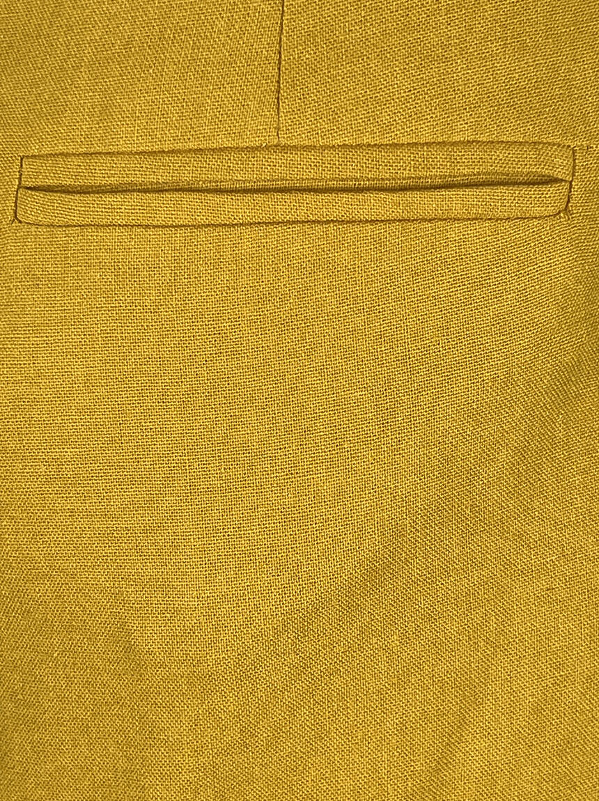 Calça byNV Amanda Mostarda - LUZ80 Original - | Etiqueta Única