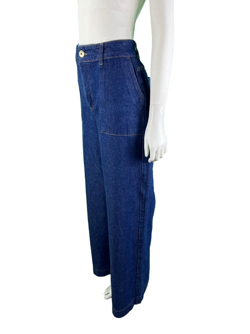 Calça Colcci Wide Leg Denim - ADZS25 Original | Etiqueta Única
