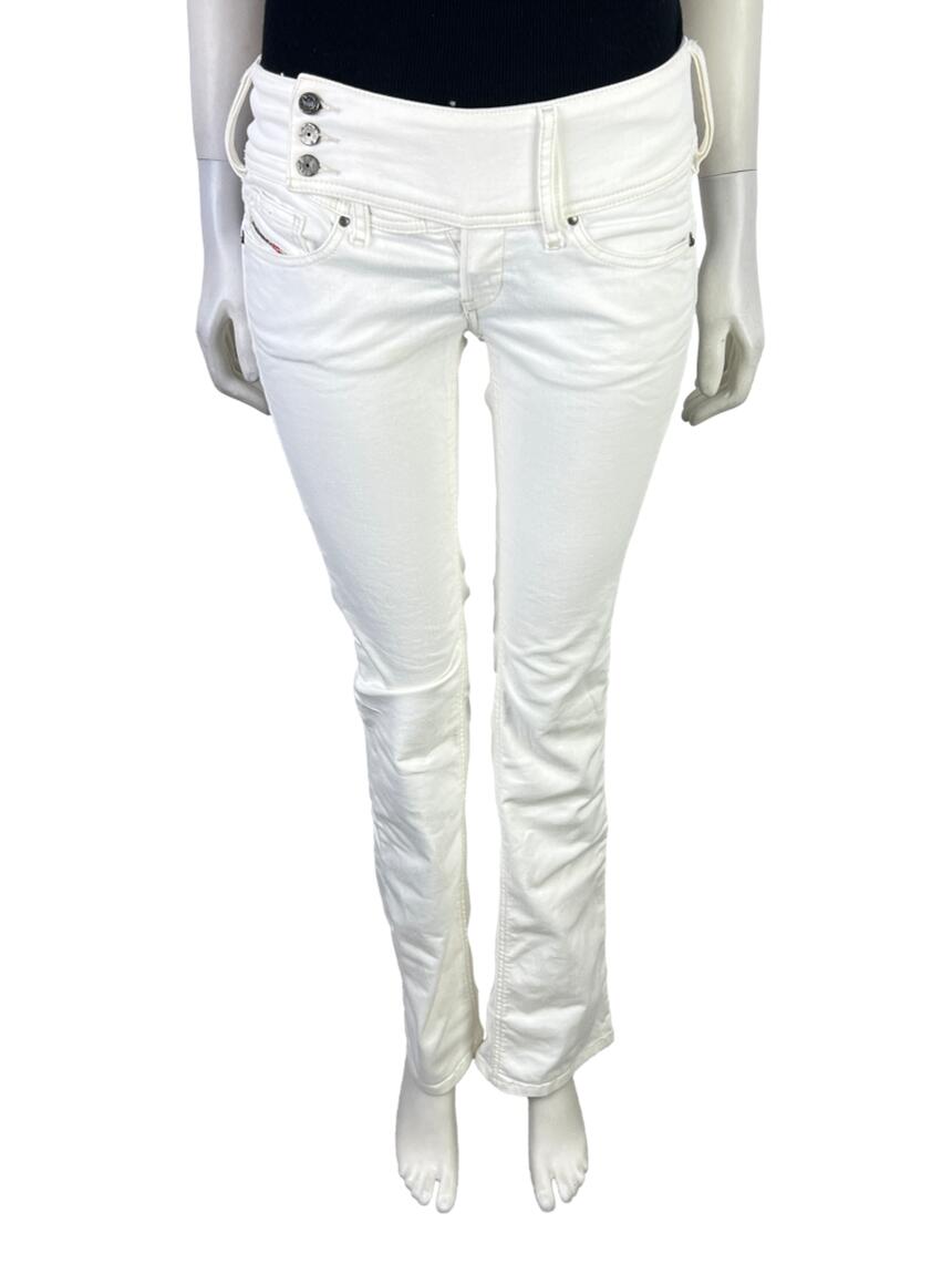 Calça Diesel Cherock Off White - CEWZ8 Original - | Etiqueta Única