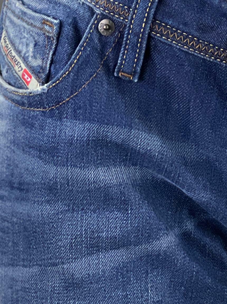 Calça Diesel Jeans Lowky Azul Original - | Etiqueta Única