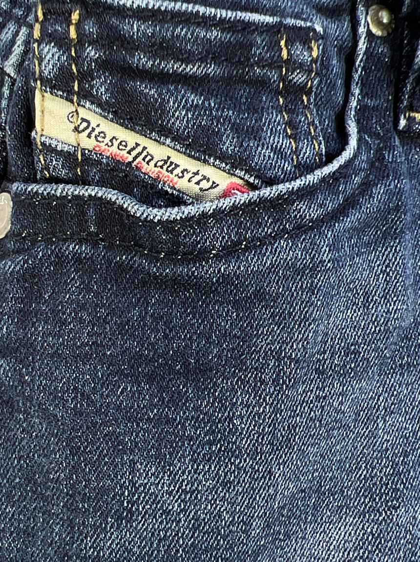 Calça Diesel Shioner J El Jeans - ACI855 Original | Etiqueta Única