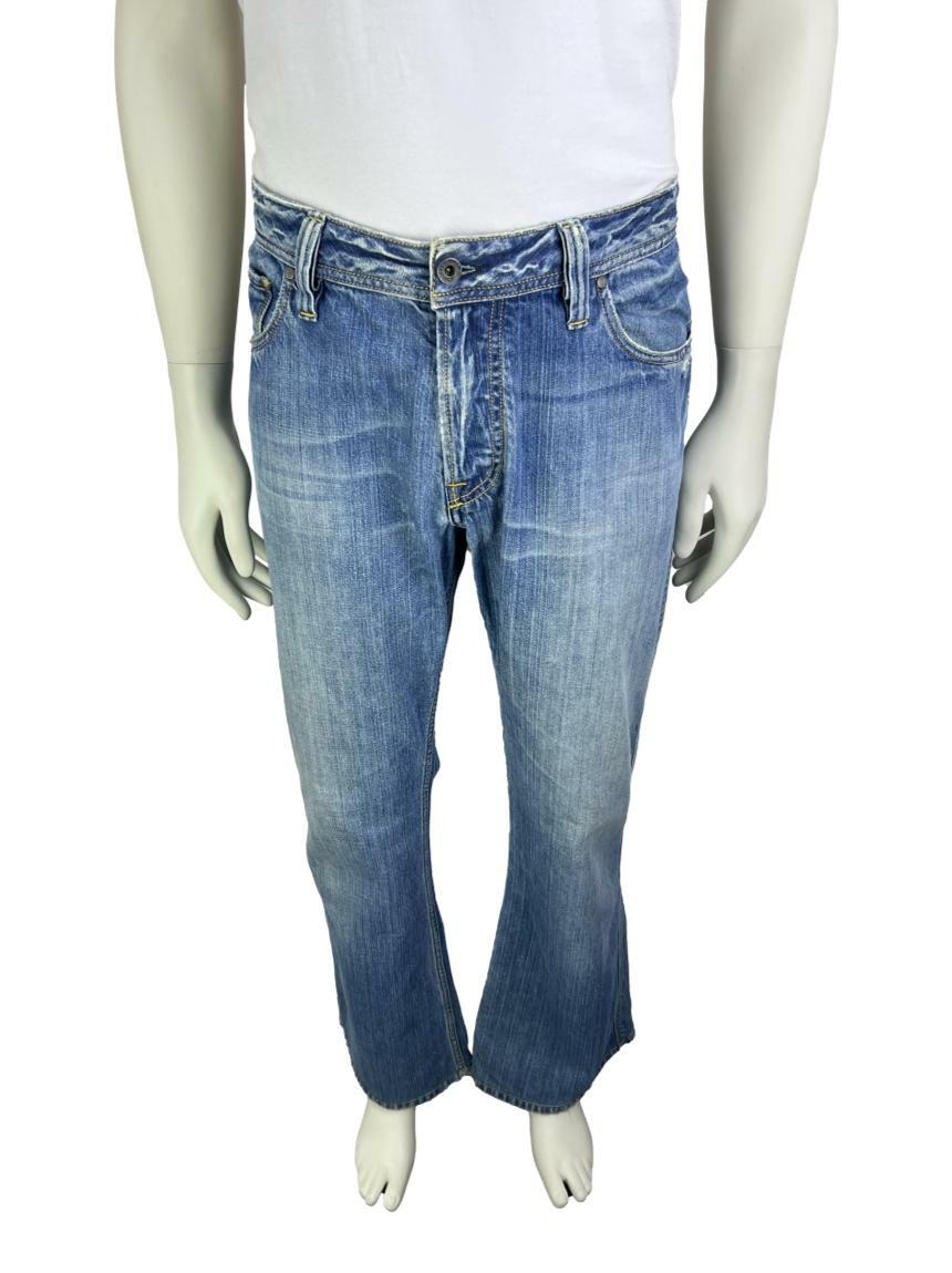 Calça Diesel Zaf Jeans Azul Claro - V208 Original | Etiqueta Única