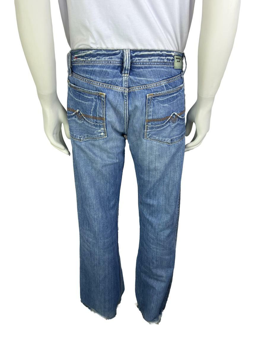 Calça Diesel Zaf Jeans Azul Claro Original - V208 | Etiqueta Única