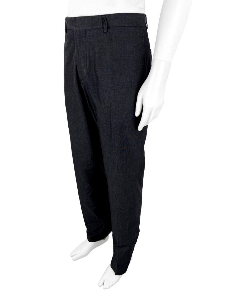 Calça Etiqueta Negra Alfaiataria Preta - AJW120 Original - | Etiqueta Única