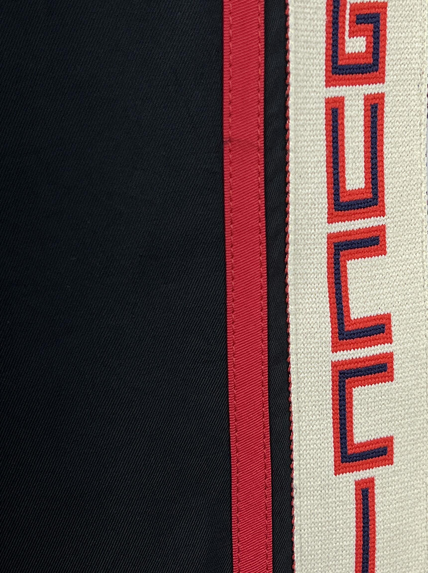 Calça Gucci Tecido Preto - DOK34 Original | Etiqueta Única