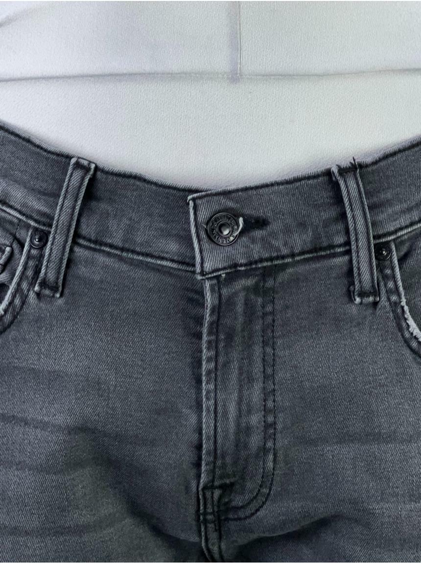 Calça Seven For All Mankind Ankle Gwenevere Cinza - CYI84 Original ...