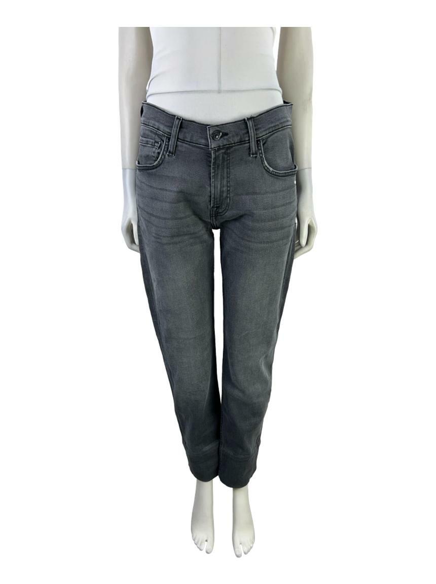 Calça Seven For All Mankind Ankle Gwenevere Cinza - CYI84 Original ...