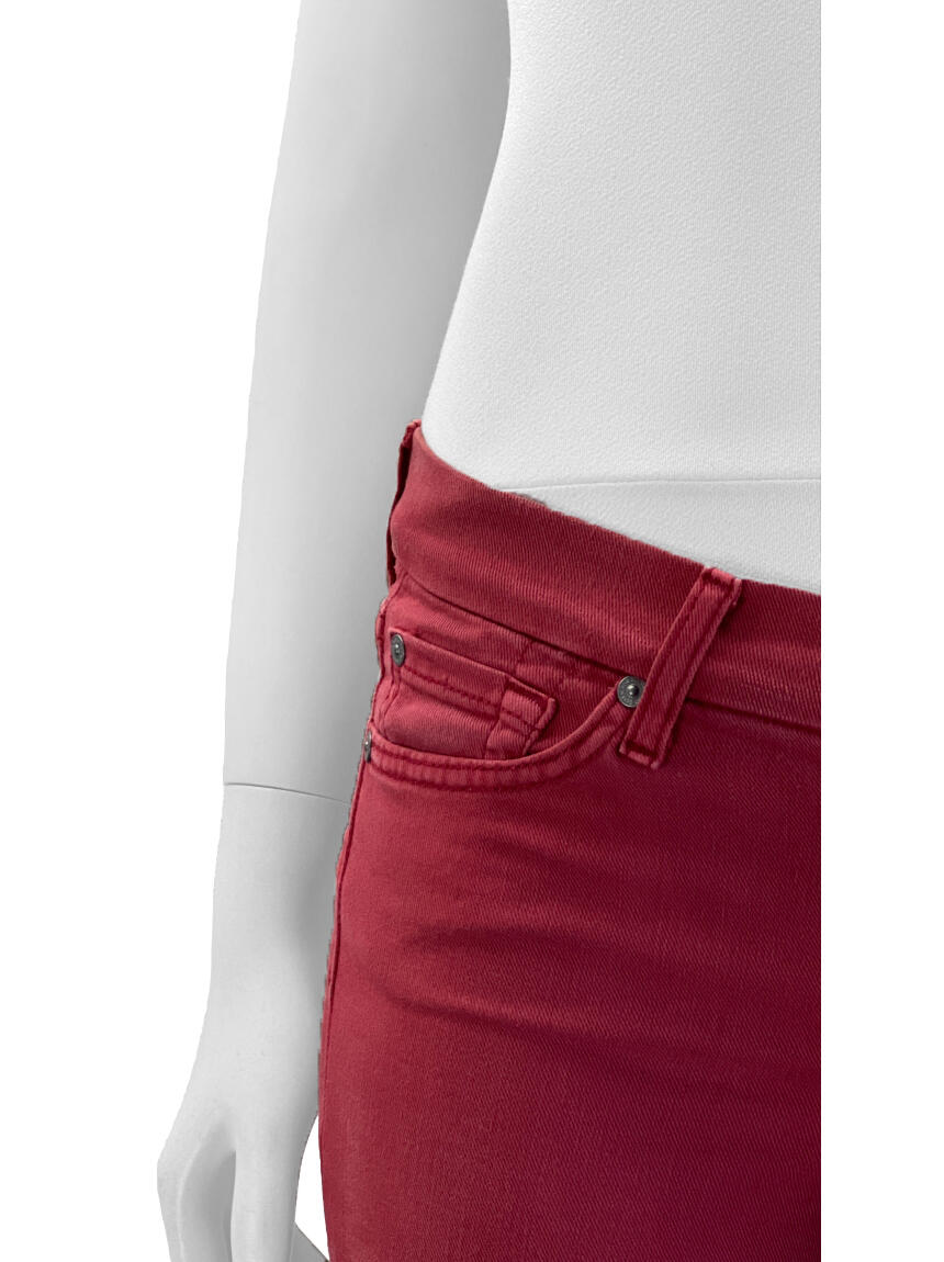 Calça Seven For All Mankind Gwenevere Rosa - CEPJ91 Original | Etiqueta ...