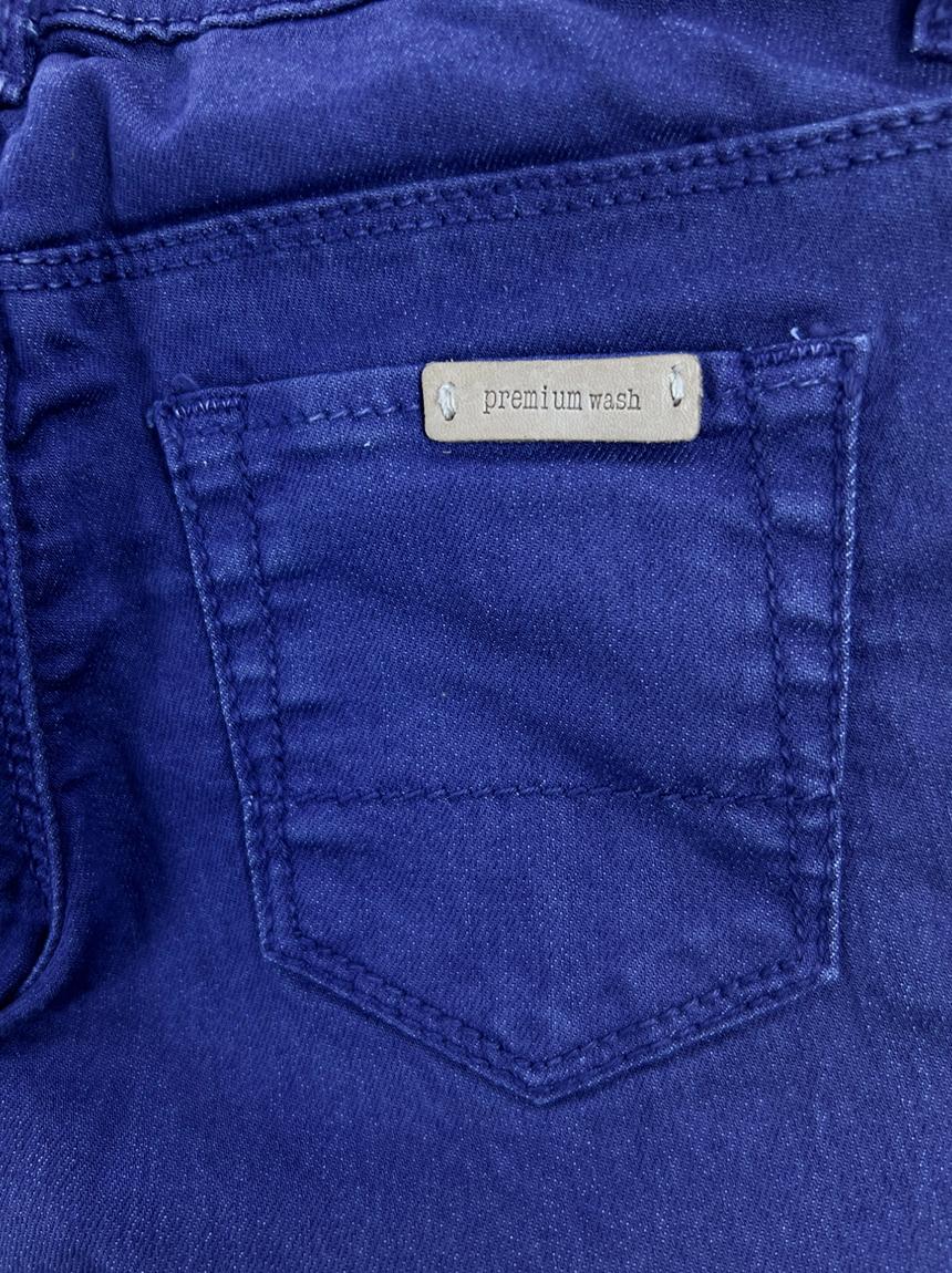 Calça Zara Jeans Roxo - BKV321 Original | Etiqueta Única