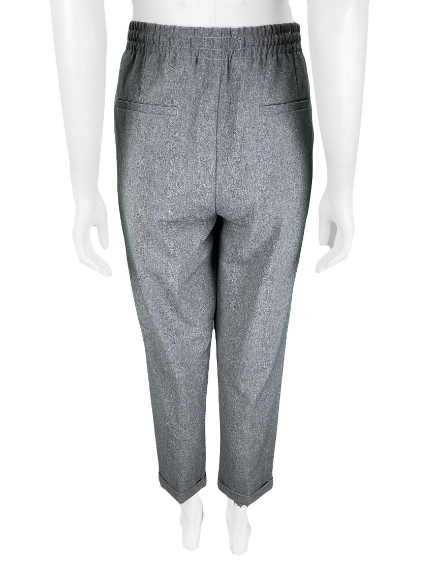 Calça Zara Lisa Cinza - AAB182 Original | Etiqueta Única