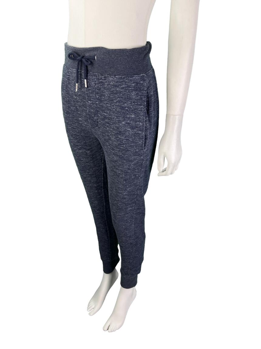 Calça Zara Moletom Azul Mescla Original - PVA41 | Etiqueta Única