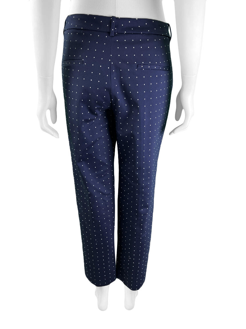 Calça Zara Poá Azul Marinho - AHDJ2 Original | Etiqueta Única