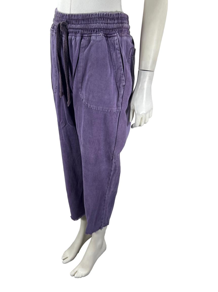 Calça Zara Tecido Roxo - CJZB4 Original | Etiqueta Única