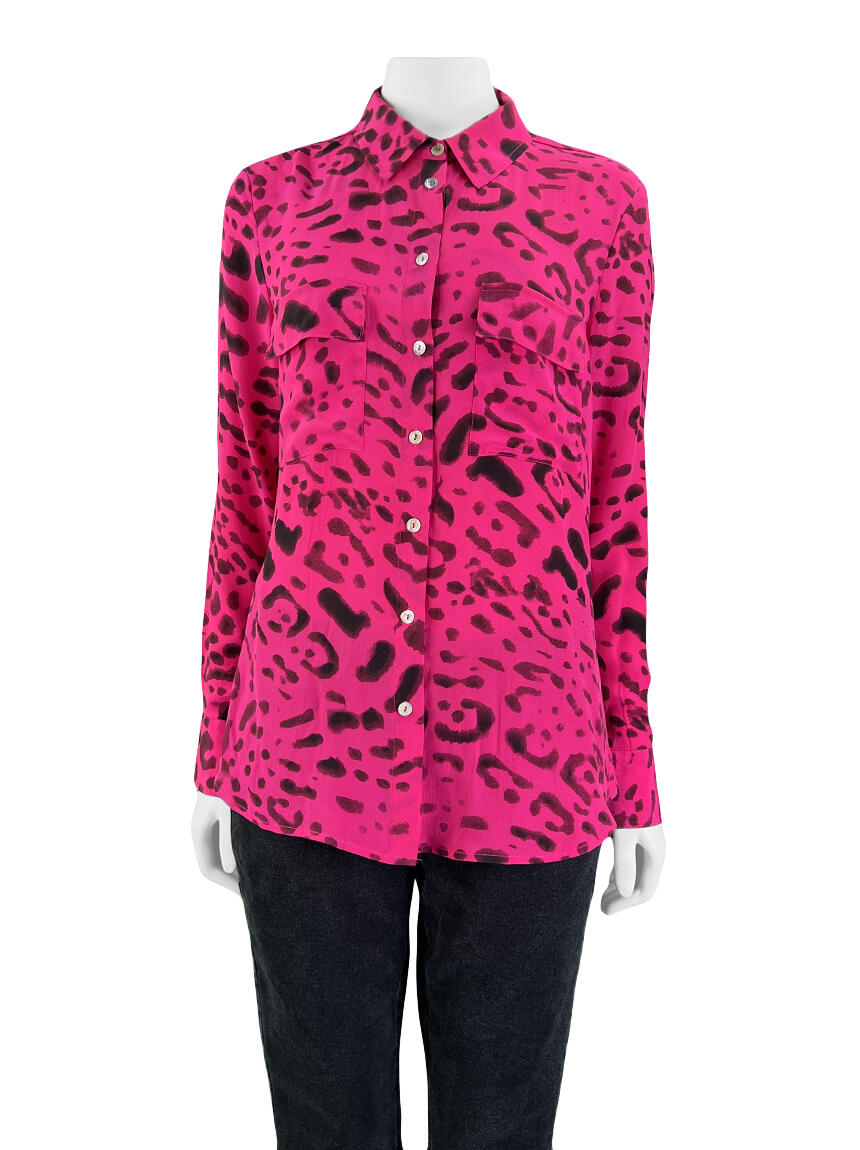 Camisa Bo.Bô Reta Animal Print - ACHM32 Original | Etiqueta Única