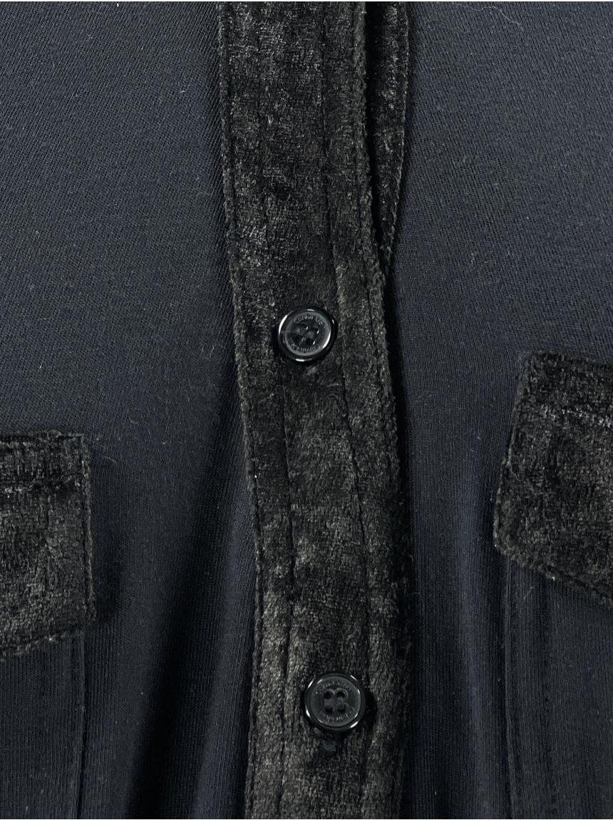 Camisa Calvin Klein Tecido Preto - COSG3 Original | Etiqueta Única