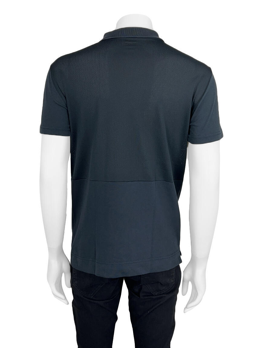 Camisa Emporio Armani EA7 Polo Azul - BHYR10 Original | Etiqueta Única