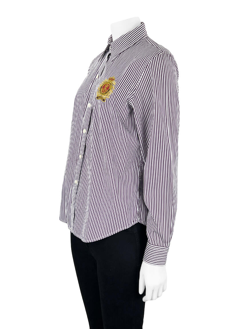 Camisa Lauren Ralph Lauren Listrada Bordada Original - BILT7 | Etiqueta ...