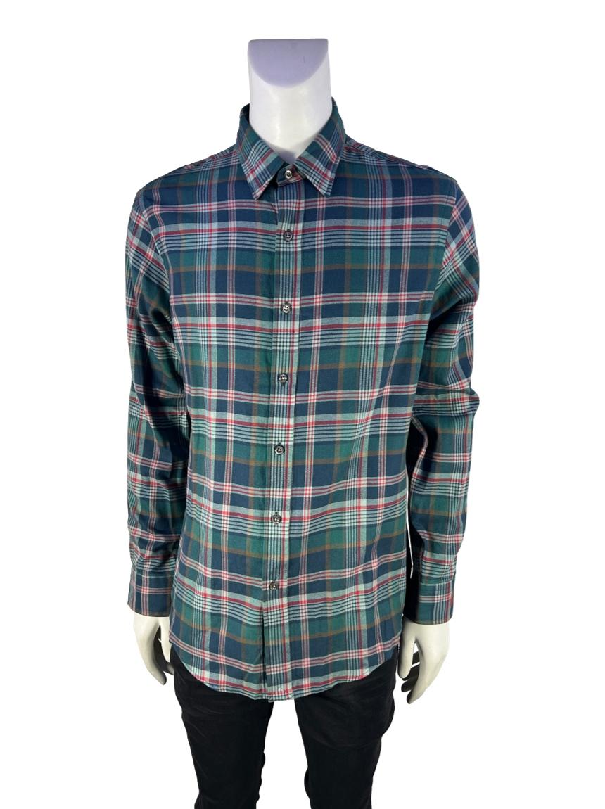 Camisa Polo Ralph Lauren Tecido Xadrez - MFD268 Original | Etiqueta Única