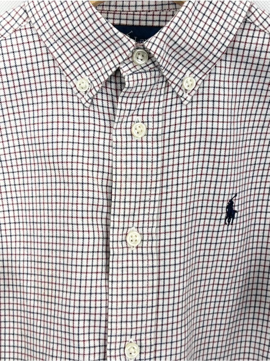 Camisa Ralph Lauren Tecido Xadrez - SCS38 Original | Etiqueta Única