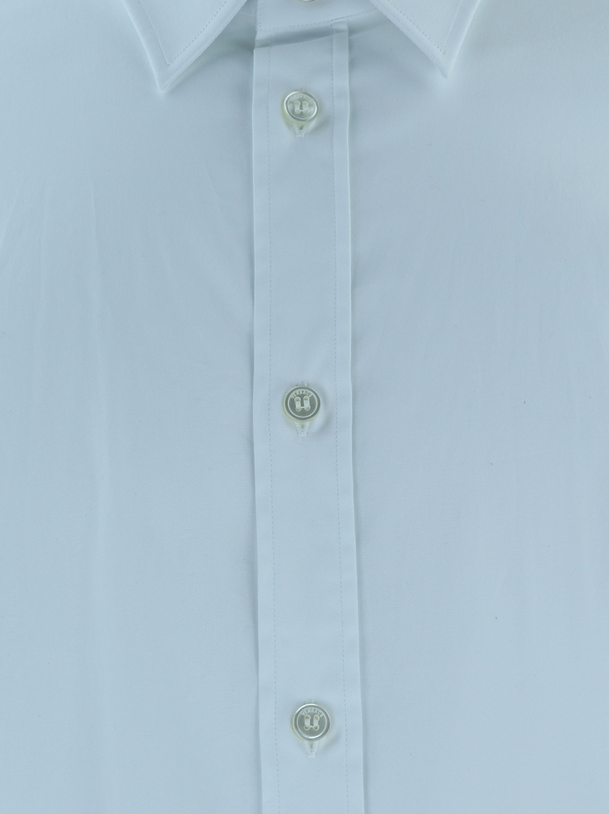 Camisa Versace Tecido Branca - INJ8 Original | Etiqueta Única