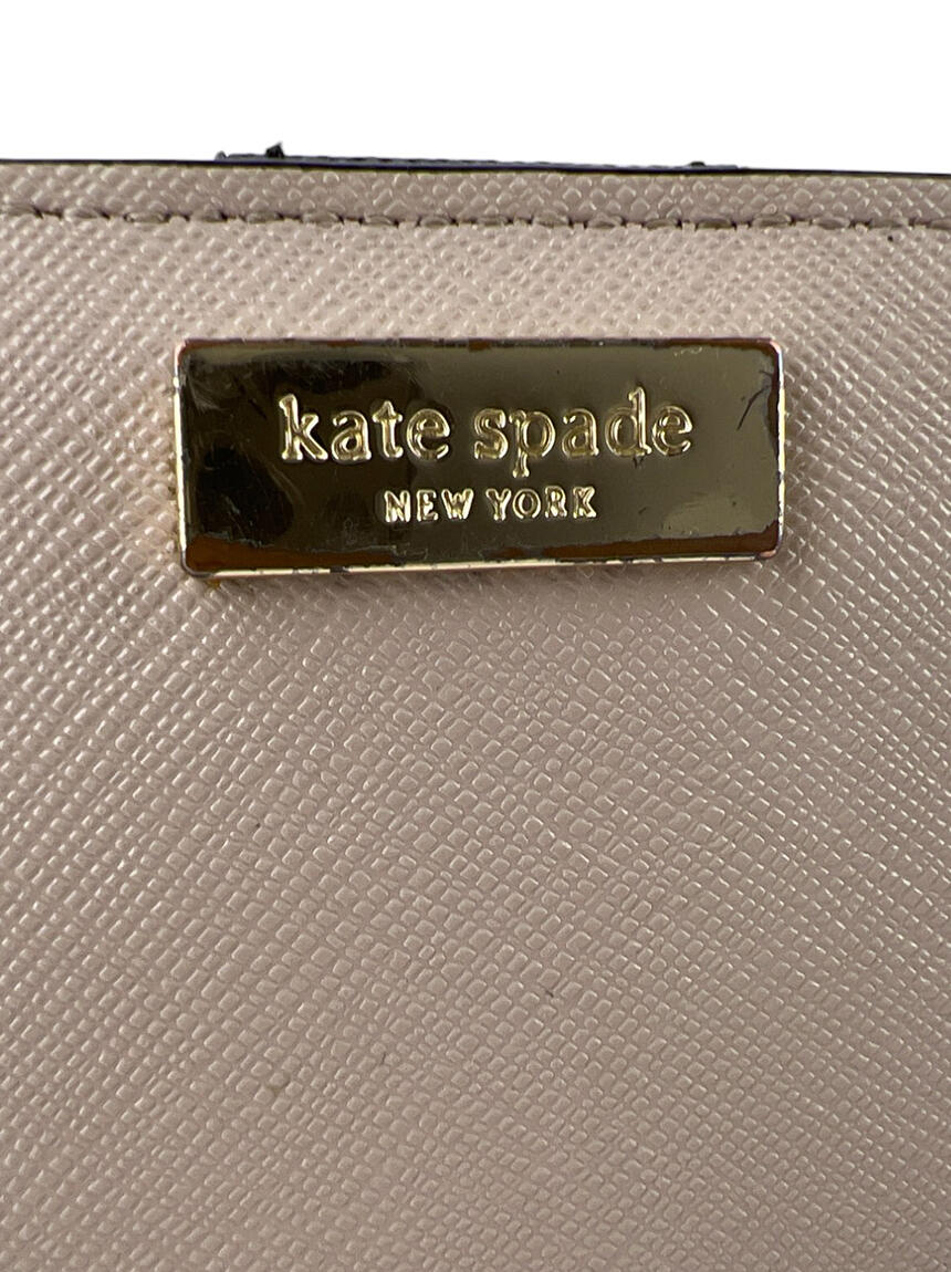 Carteira Kate Spade Stacy Preta - LTH9 Original | Etiqueta Única