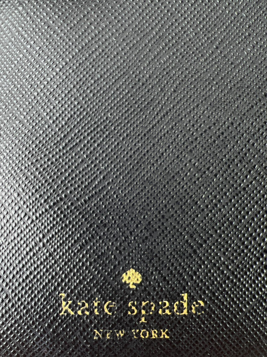 Carteira Kate Spade Stacy Preta - LTH9 Original | Etiqueta Única