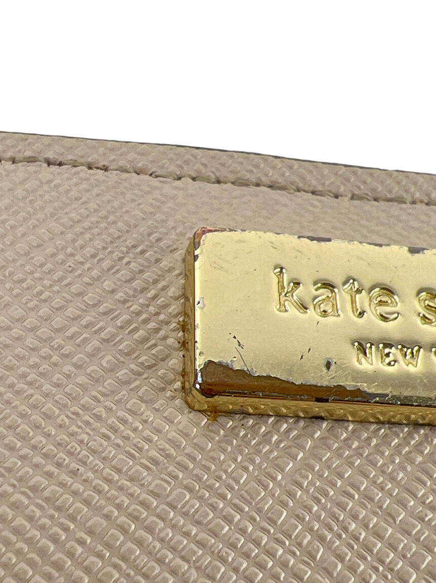 Carteira Kate Spade Stacy Preta - LTH9 Original | Etiqueta Única