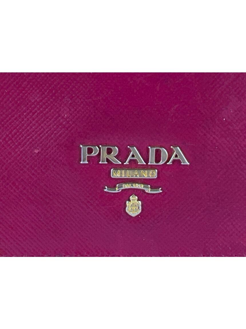 Carteira Prada Couro Rosa Original - QBB243 | Etiqueta Única