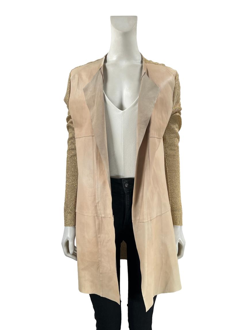 Casaco Animale Tecido Bege - COSG11 Original | Etiqueta Única