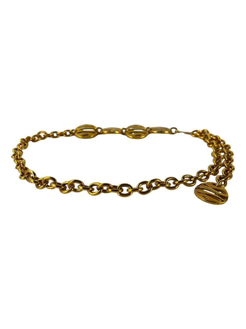 Cinto Celine Corrente Dourado Original - CJWS259 | Etiqueta Única