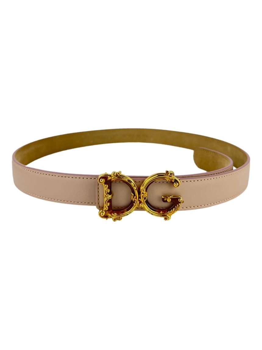 Cinto Dolce & Gabbana Baroque Rosa - CGDG3 Original - | Etiqueta Única