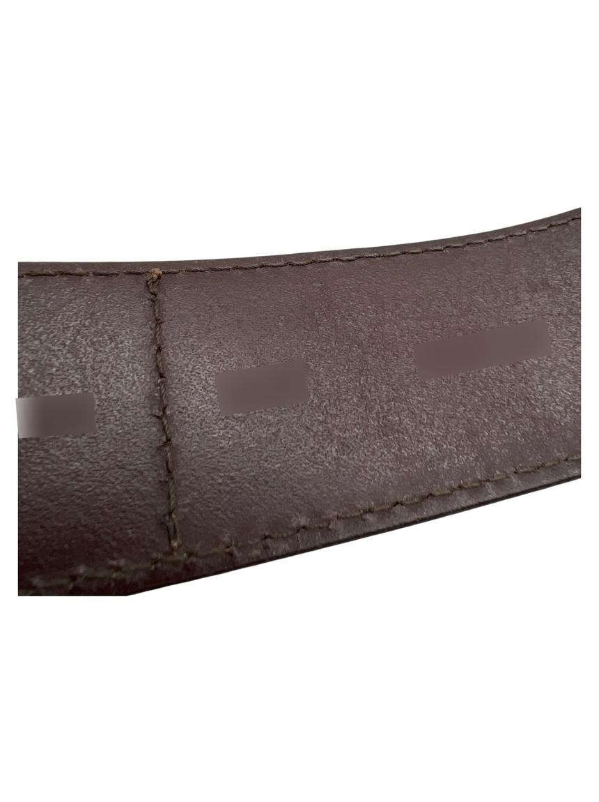 Cinto Emporio Armani Couro Marrom - CDOR46 Original | Etiqueta Única