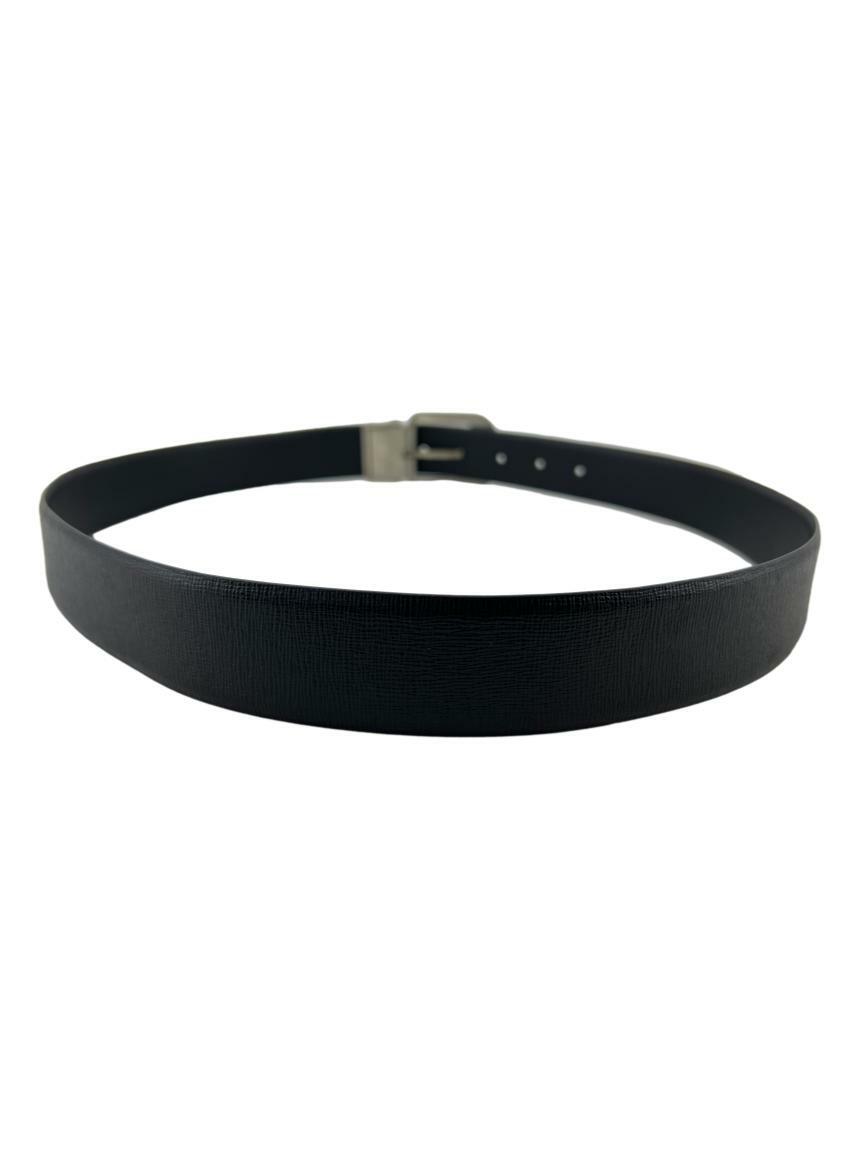 Cinto Emporio Armani Reversivel Couro Preto - ZVF30 Original | Etiqueta ...