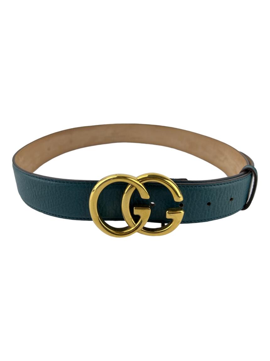 Cinto Gucci Double G Verde Original - AL1256 | Etiqueta Única