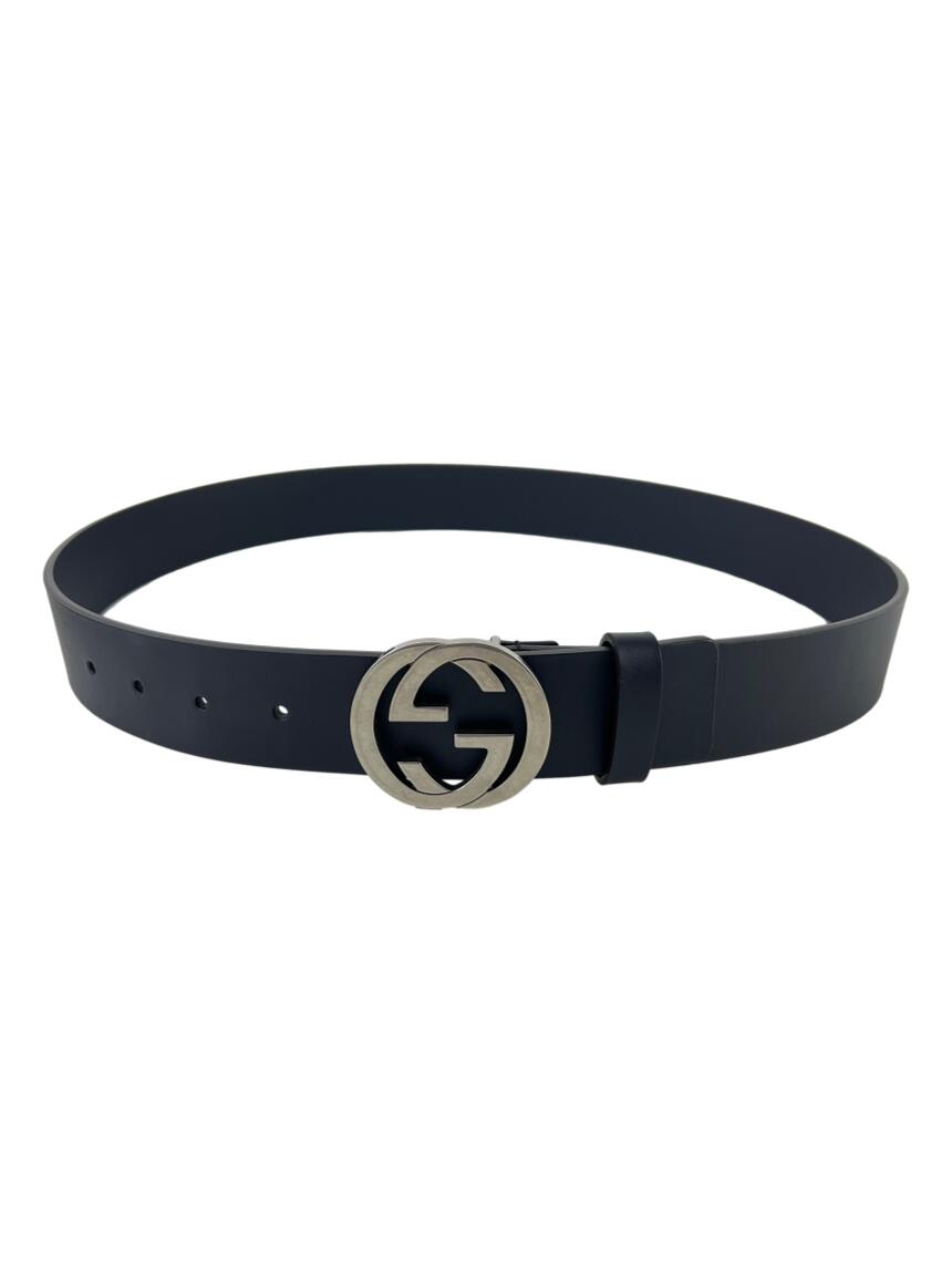 Cinto Gucci Interlocking GG Preto - BZNT73 Original | Etiqueta Única