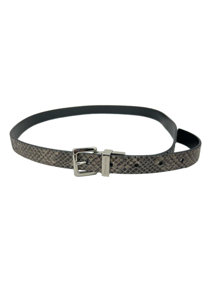 Cinto Michael Michael Kors Embossed Phyton - ORT57 Original | Etiqueta ...