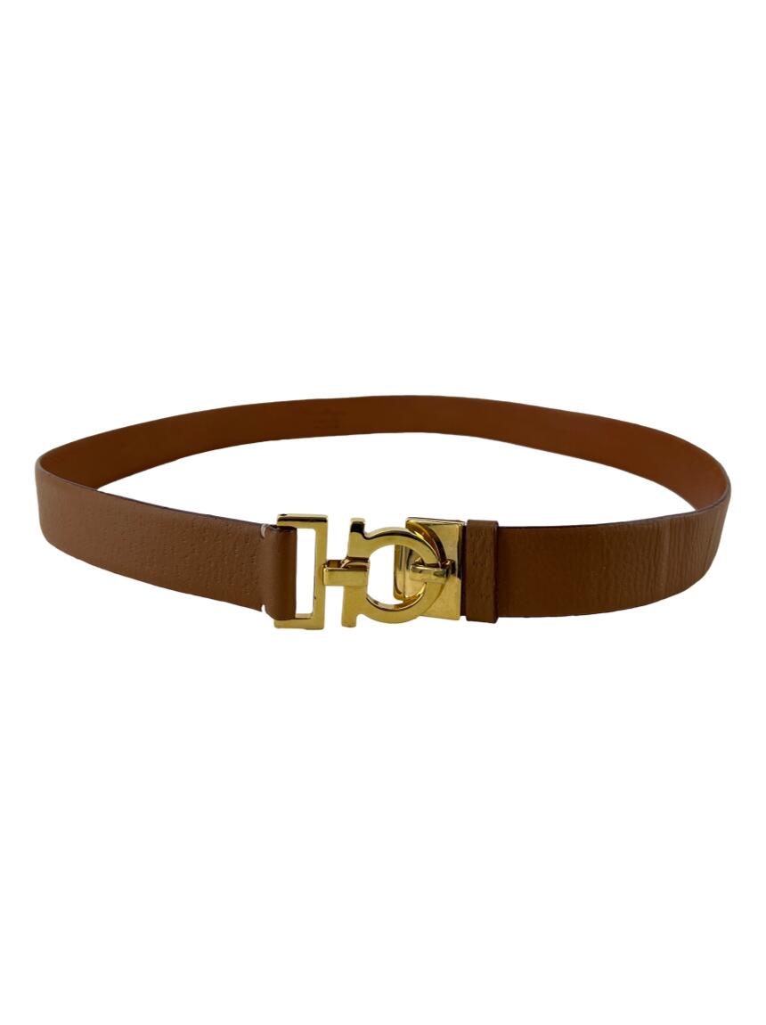 Cinto Salvatore Ferragamo Gancini Couro Marrom - FJW529 Original ...