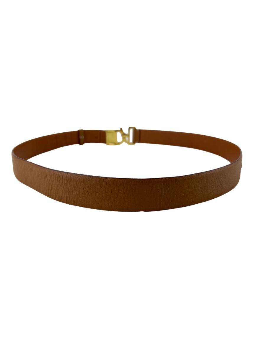 Cinto Salvatore Ferragamo Gancini Couro Marrom - FJW529 Original ...