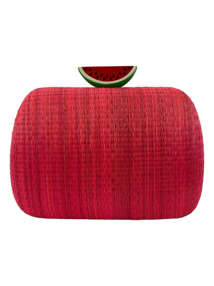 Clutch Isla Melancia Coral - AGPL23 Original | Etiqueta Única