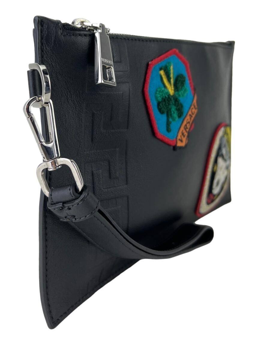 Clutch Versace Audrey Edition Preta - CALO2 Original | Etiqueta Única